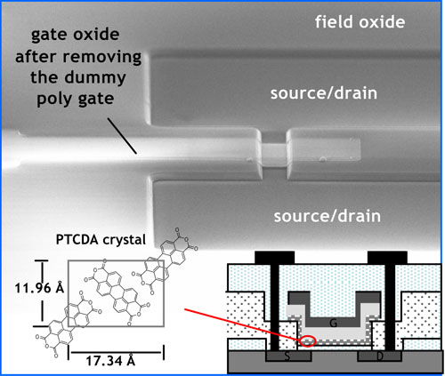 MTL Annual Report » CMOS-compatible Molecular Floating-gate Memories
